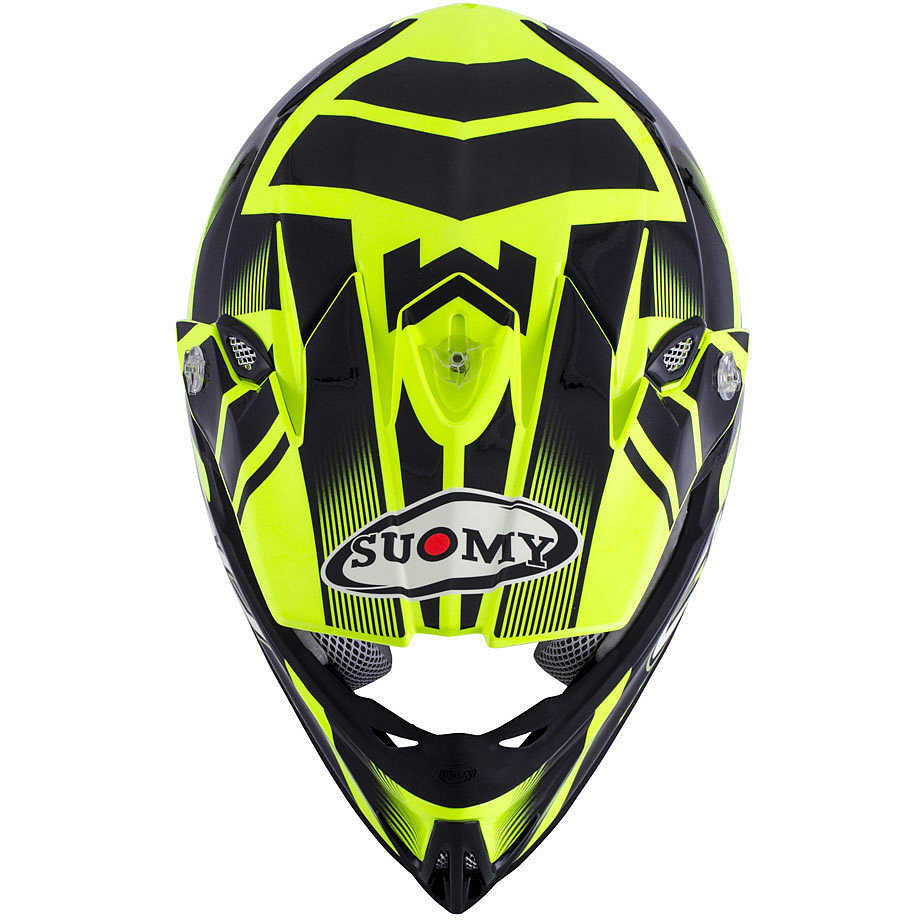 Casque Moto Cross Enduro Suomy MR JUMP SPECIAL Jaune Fluo noir Vente en ...
