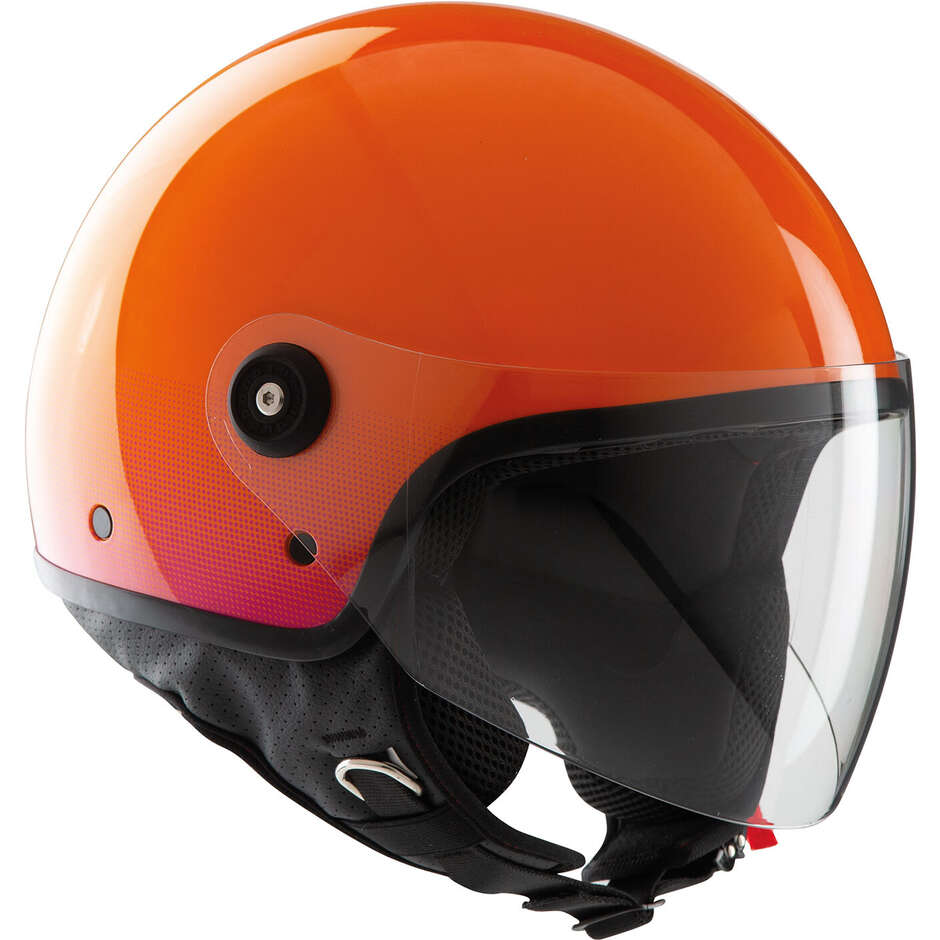 Casque Moto Demi-Jet Tucano Urbano EL'JETTIN Dégradé Fuchsia Vente en ...