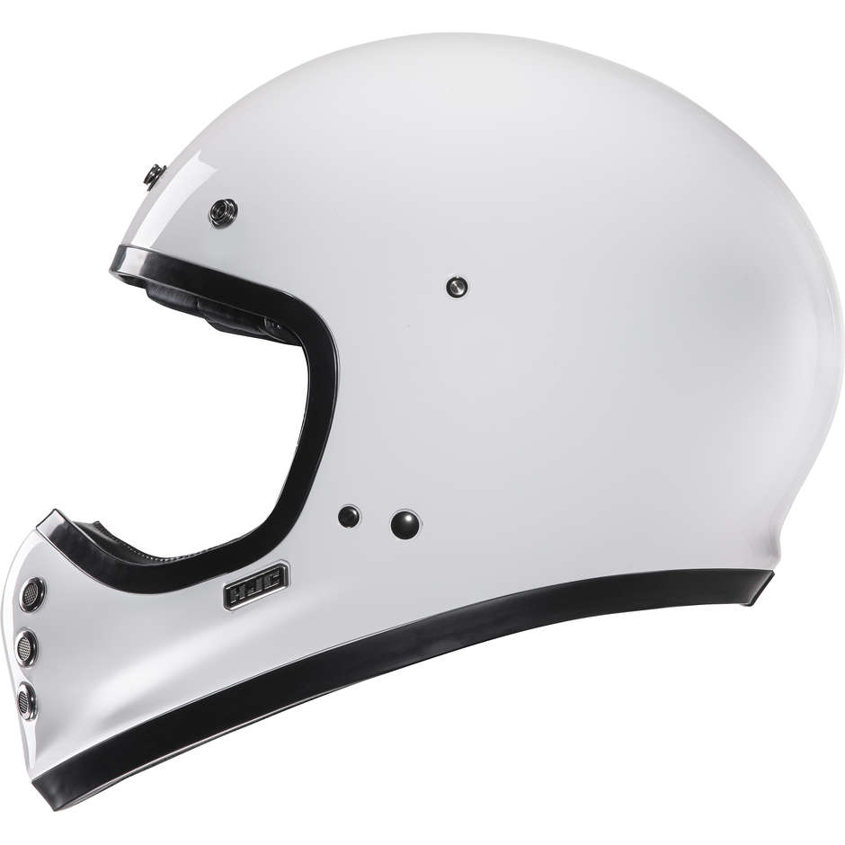 Casque Moto Intégral Hjc V60 UNI Blanc Vente en Ligne - Outletmoto.eu