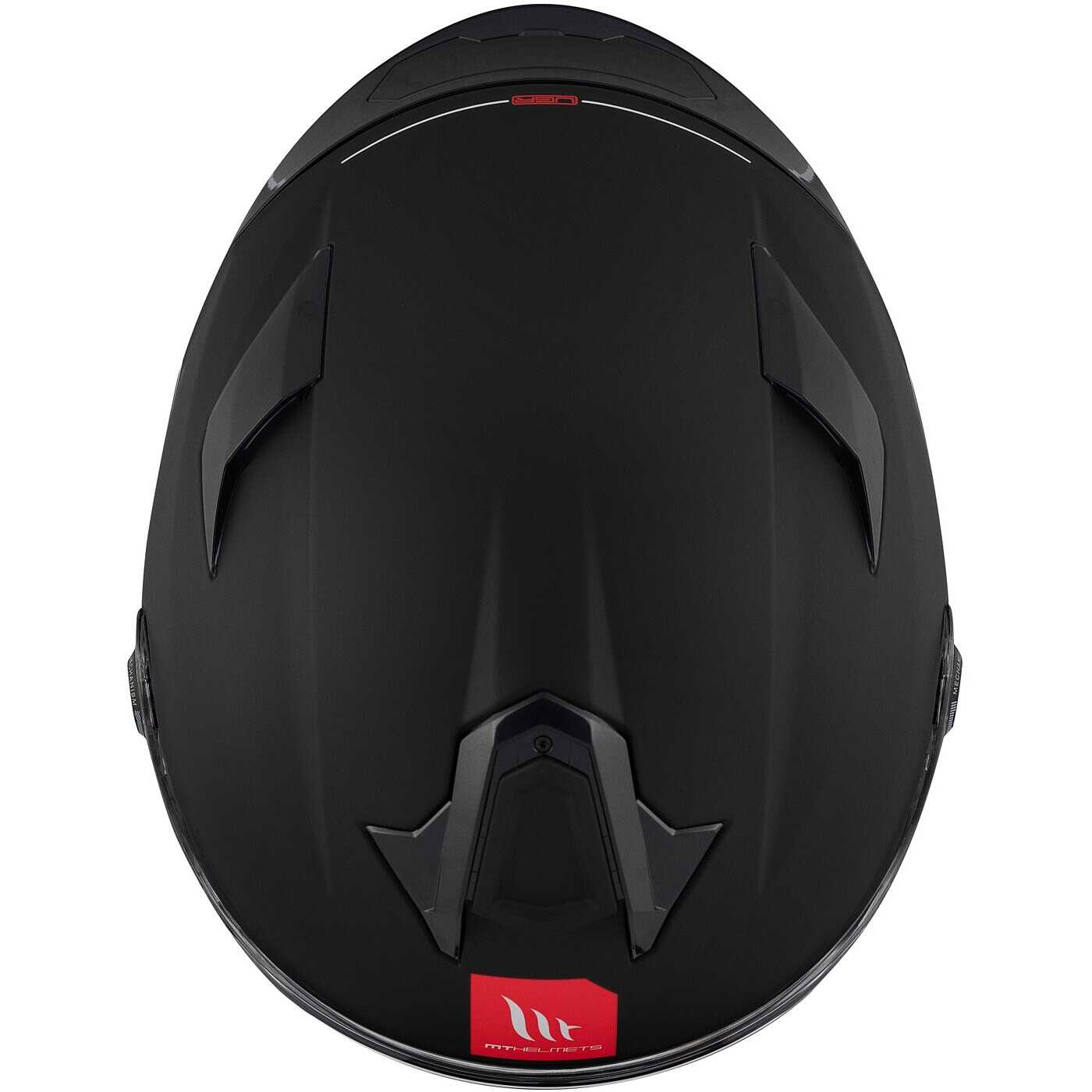 Casque moto intégral Mt Helmets TARGO S SOLID A1, noir mat Vente en ...