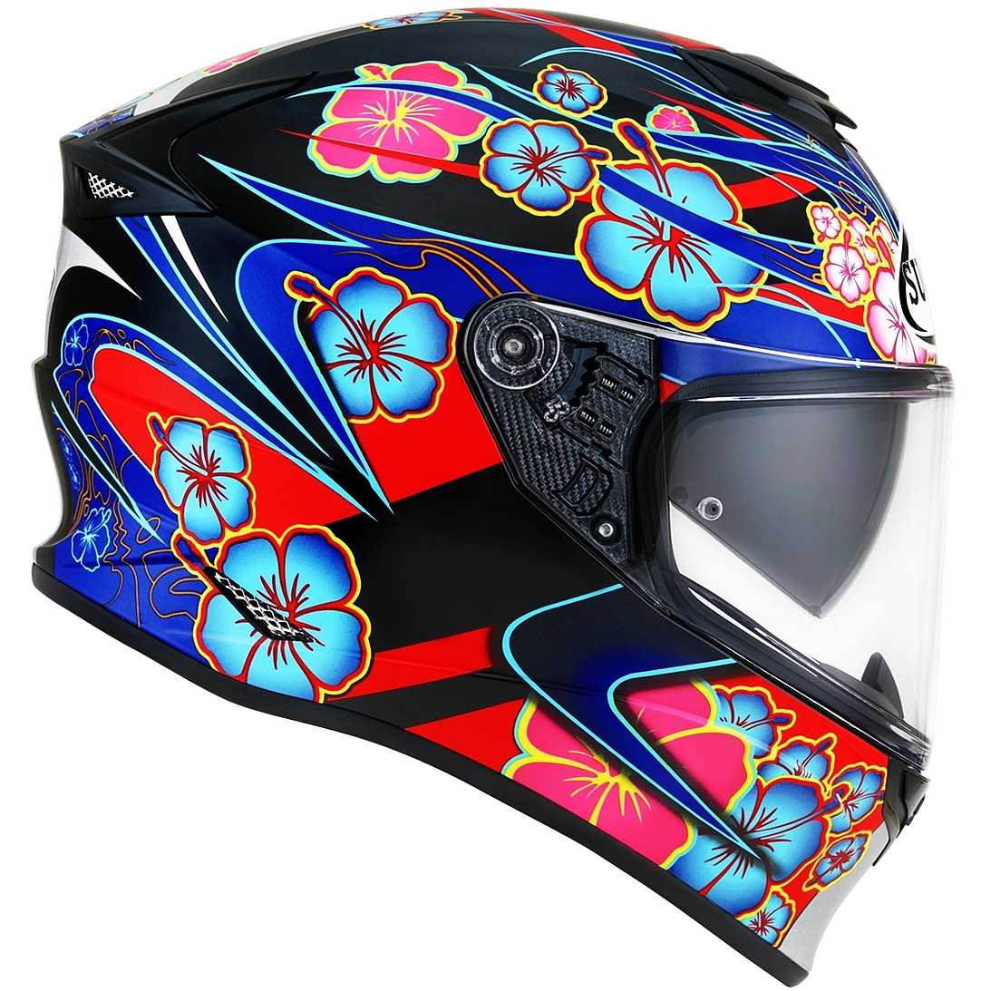 Casque moto intégral Suomy STELLAR FLOWER Base noire Vente en Ligne ...