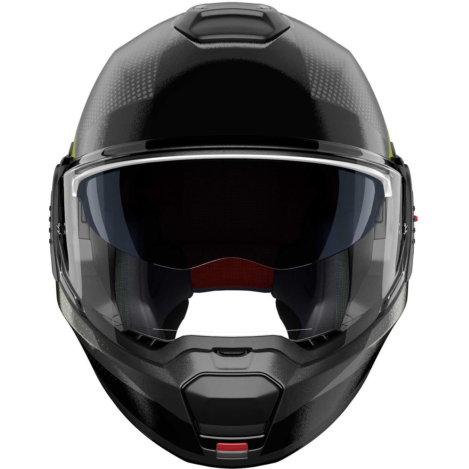 Casque moto modulable Nolan N120-1 CICLONE 362 P/J Gris Noir Vert Mat ...