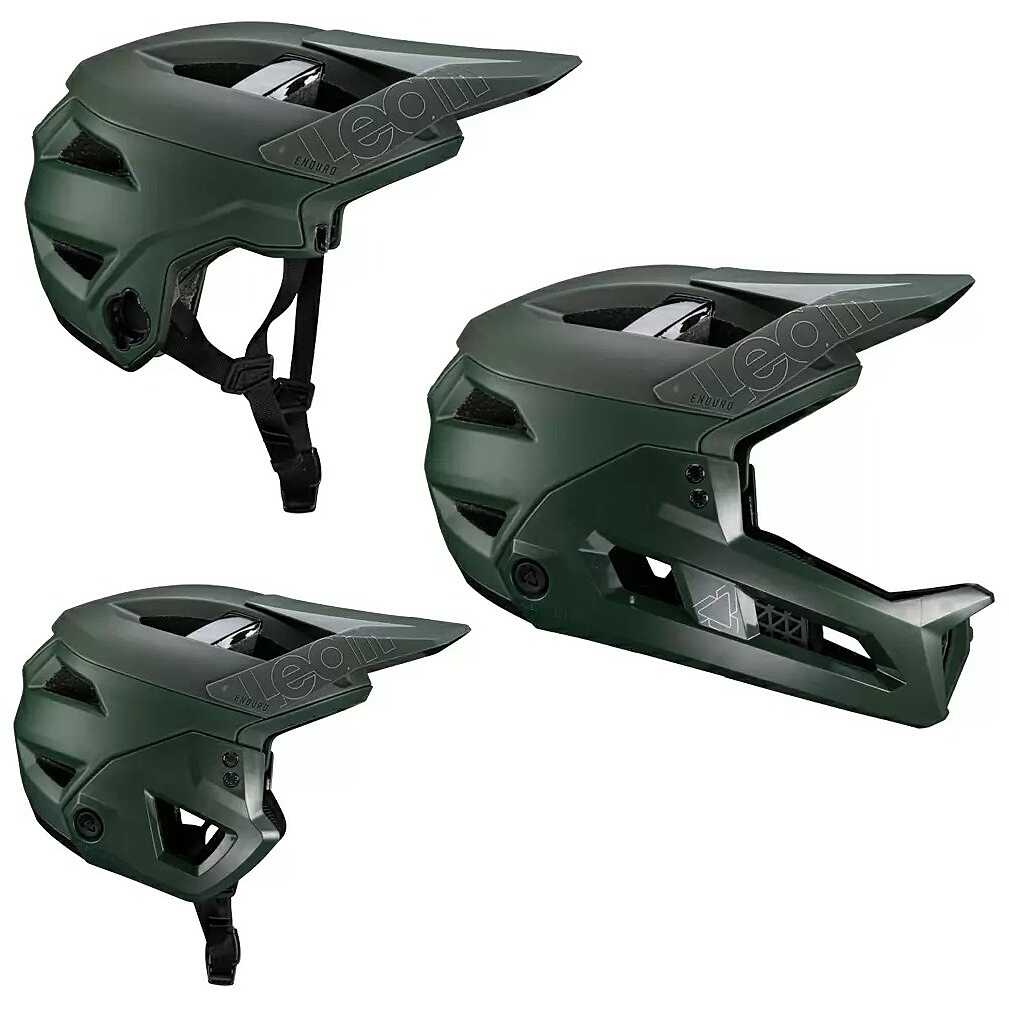 Casque VTT Leatt ENDURO 3.0 V24 SPINACH Vert Vente en Ligne - Outletmoto.eu