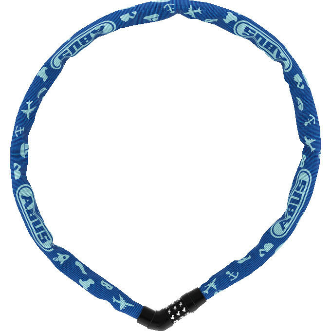 Catena Antifuro Bici Abus STEEL-O-CHAIN 4804C/75 Blu Symbol Vendita ...