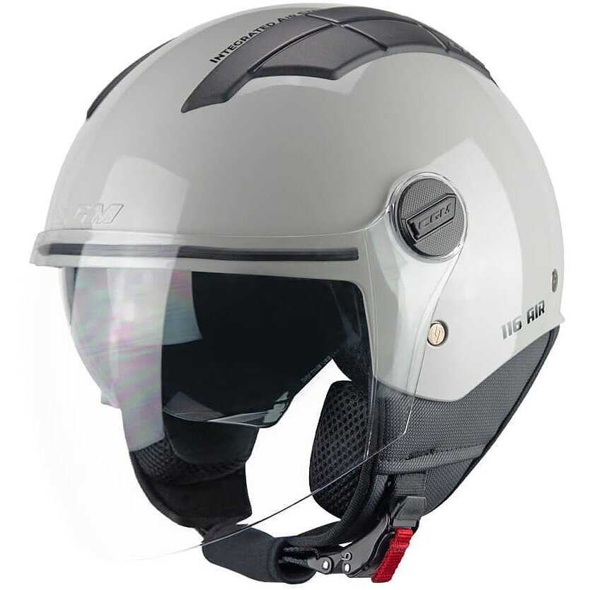 CGM 116A AIR MONO Jet Motorcycle Helmet Grey For Sale Online ...