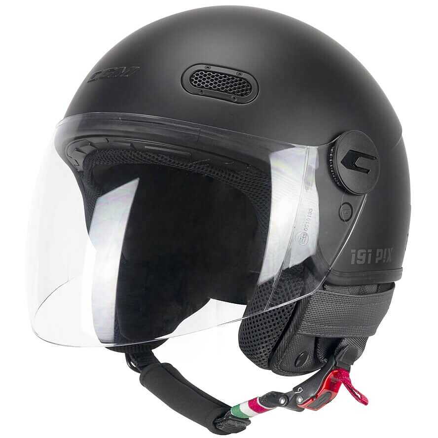 CGM 191A PIX MONO Jet Motorcycle Helmet Long matt black For Sale Online ...