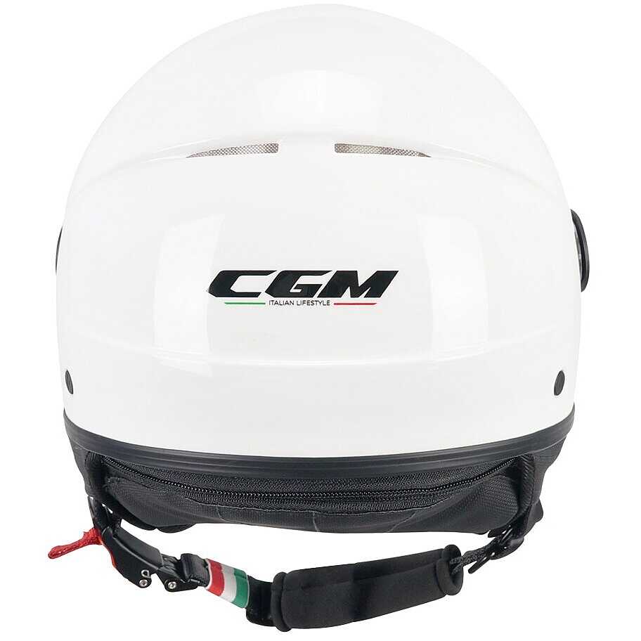 CGM 191A PIX MONO Jet Motorcycle Helmet White long For Sale Online ...
