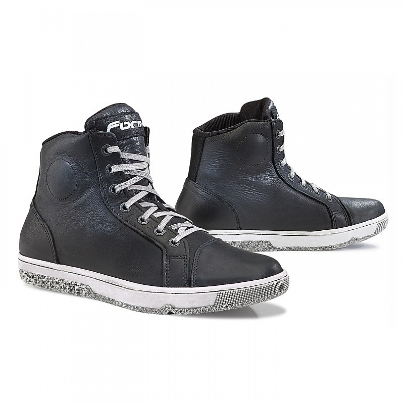 Chaussures moto Techniques Forma Slam Dry Imperméable Noir Blanc Vente ...