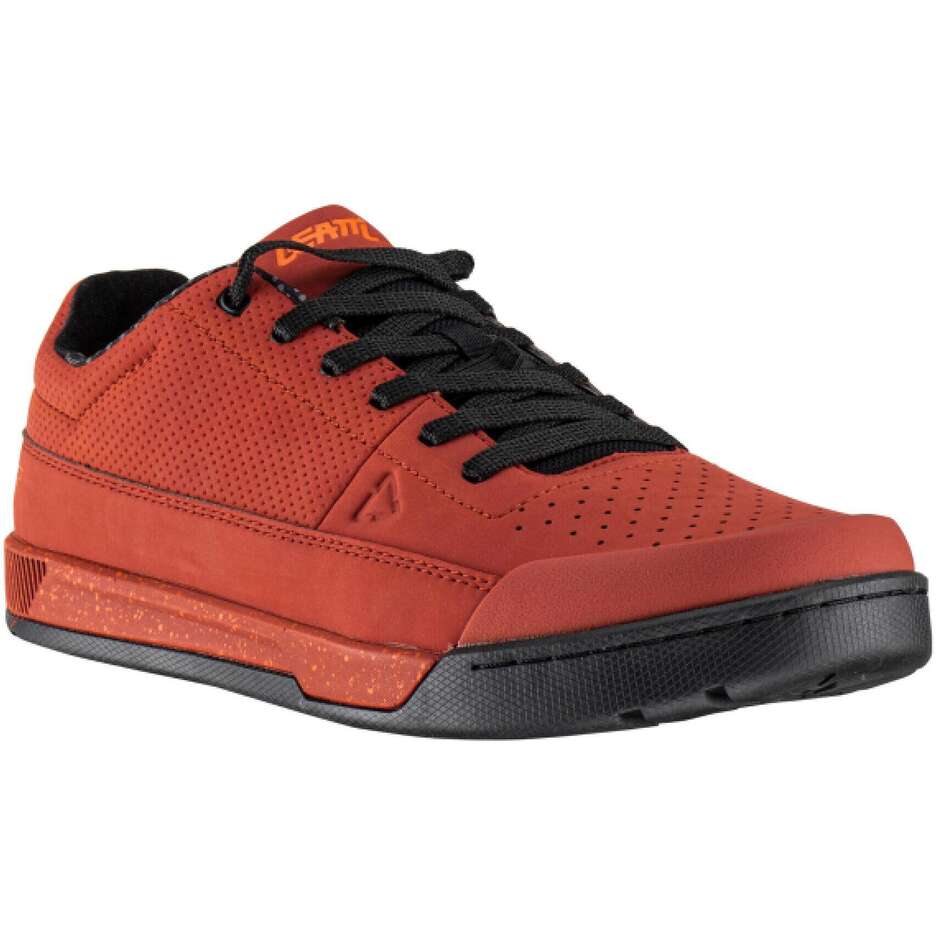 Chaussures VTT Leatt 2.0 FLAT Rouge Vente en Ligne - Outletmoto.eu