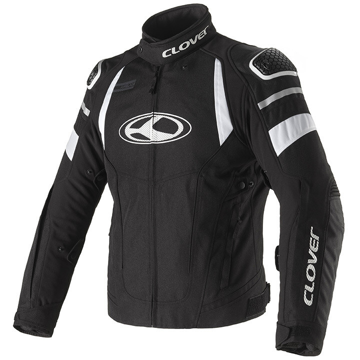 Clover AIRBLADE 5 Motorcycle Jacket Black White For Sale Online ...