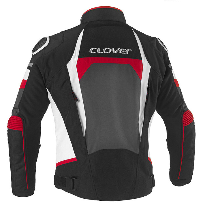 Clover AIRBLADE 5 Motorcycle Jacket White Red Black For Sale Online ...