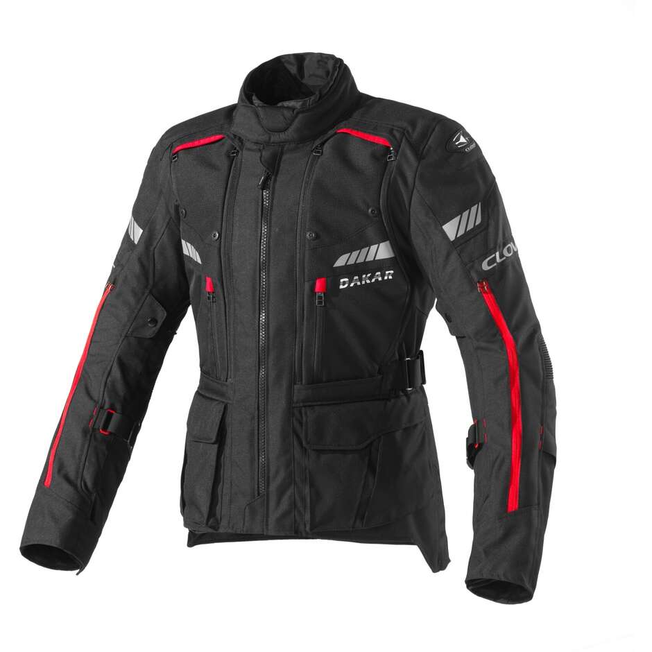 Clover DAKAR 2 WP Motorcycle Jacket Black Black For Sale Online ...