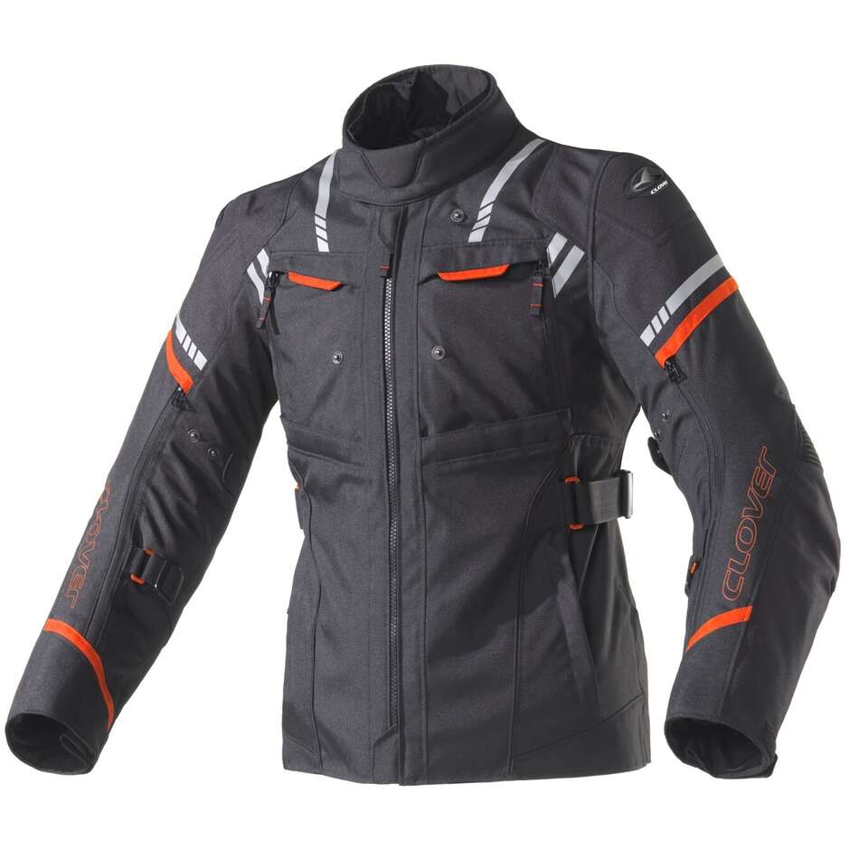 Clover HYPERBLADE WP Motorcycle Jacket Black For Sale Online ...