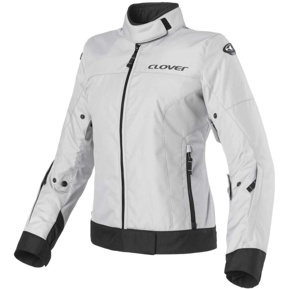 Clover LOOPING LADY Women's Motorcycle Jacket Black Grey For Sale ...