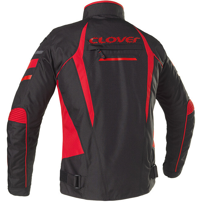 Clover RAINBLADE 2 WP Motorcycle Jacket Black Red For Sale Online ...