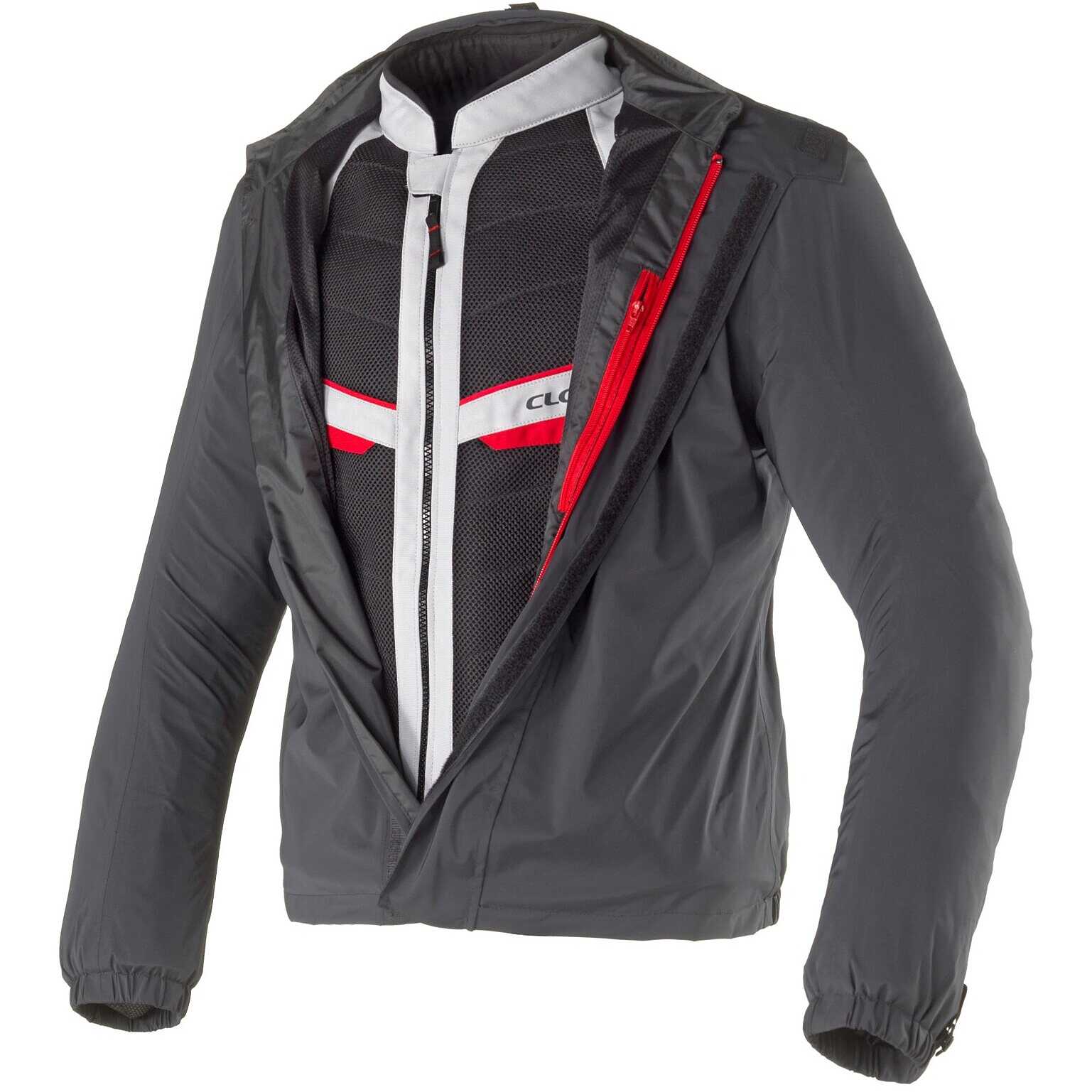 Clover RAINJET 3 WP Motorcycle Jacket Blue Black White For Sale Online ...