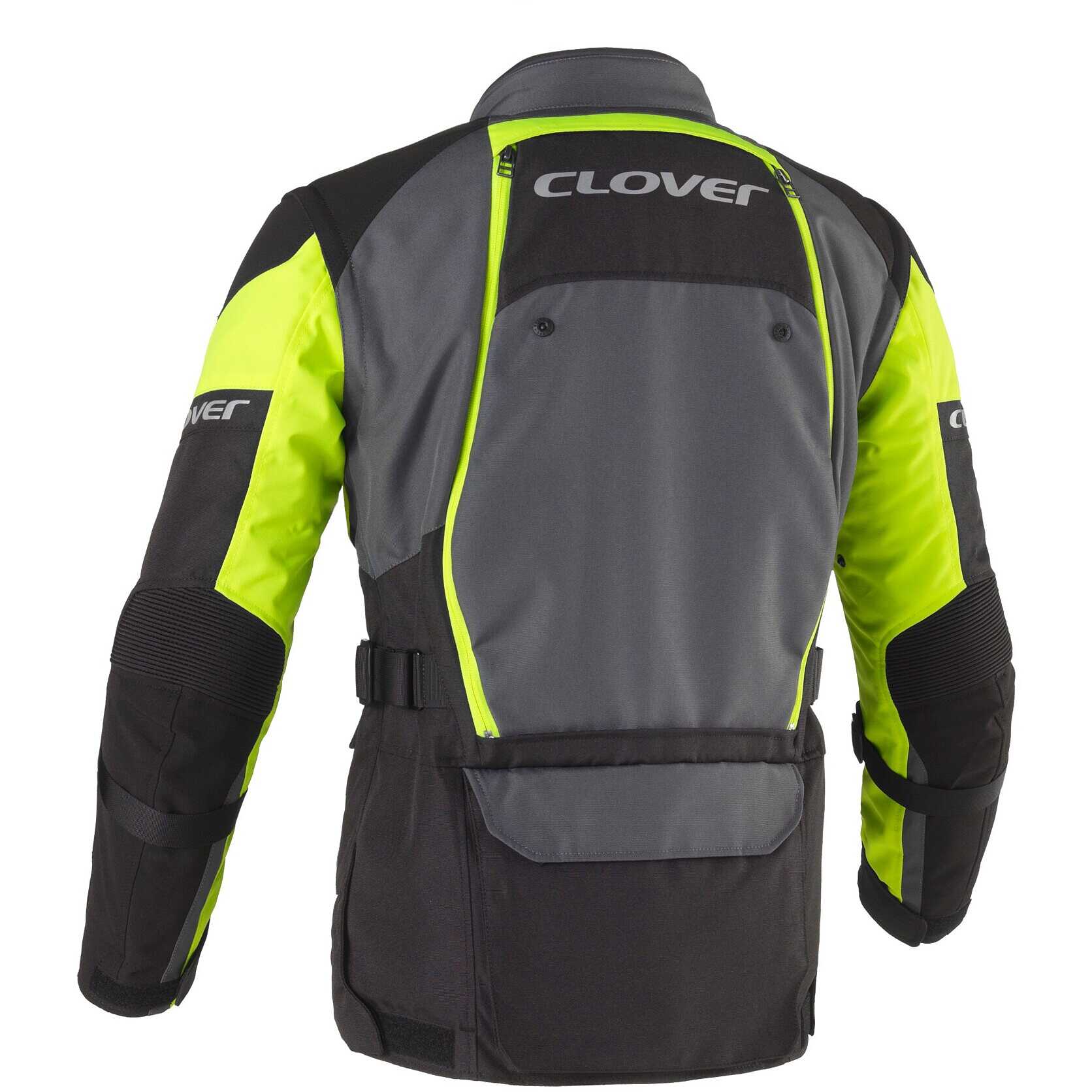 Clover RALLY PRO WP Motorcycle Jacket Black Yellow For Sale Online ...