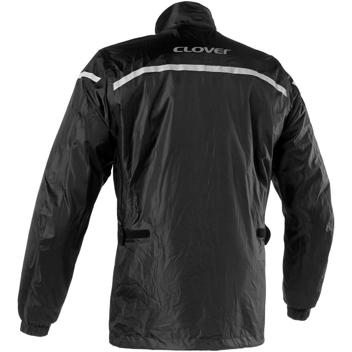 Clover WET PRO WP Motorcycle Rain Jacket Black For Sale Online ...