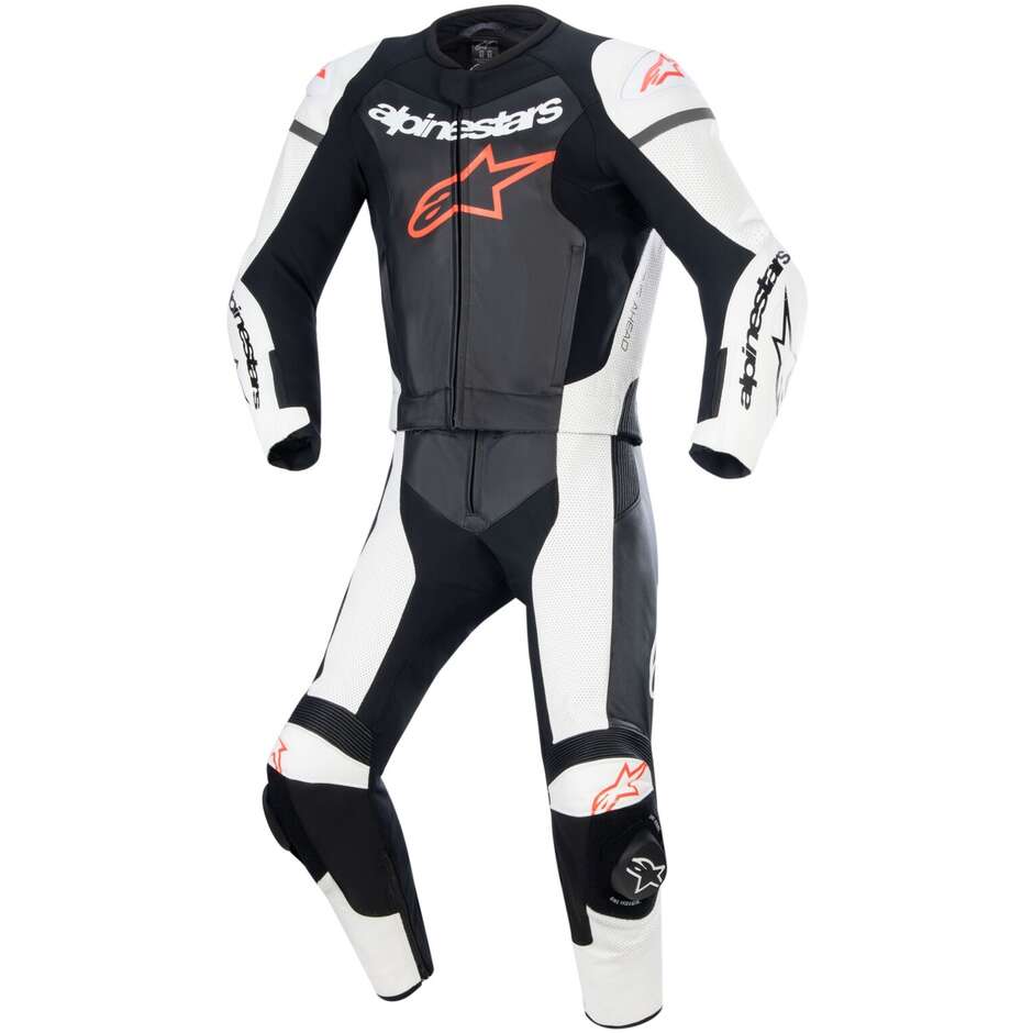 Combinaison moto divisible Alpinestars GP FORCE LURV 2PC Noir Blanc ...