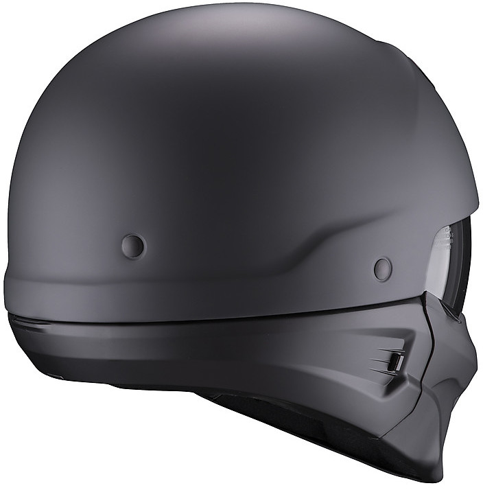 CrossOver Street Fight Helmet Scorpion Motorcycle Exo-COMBAT Evo SOLID ...