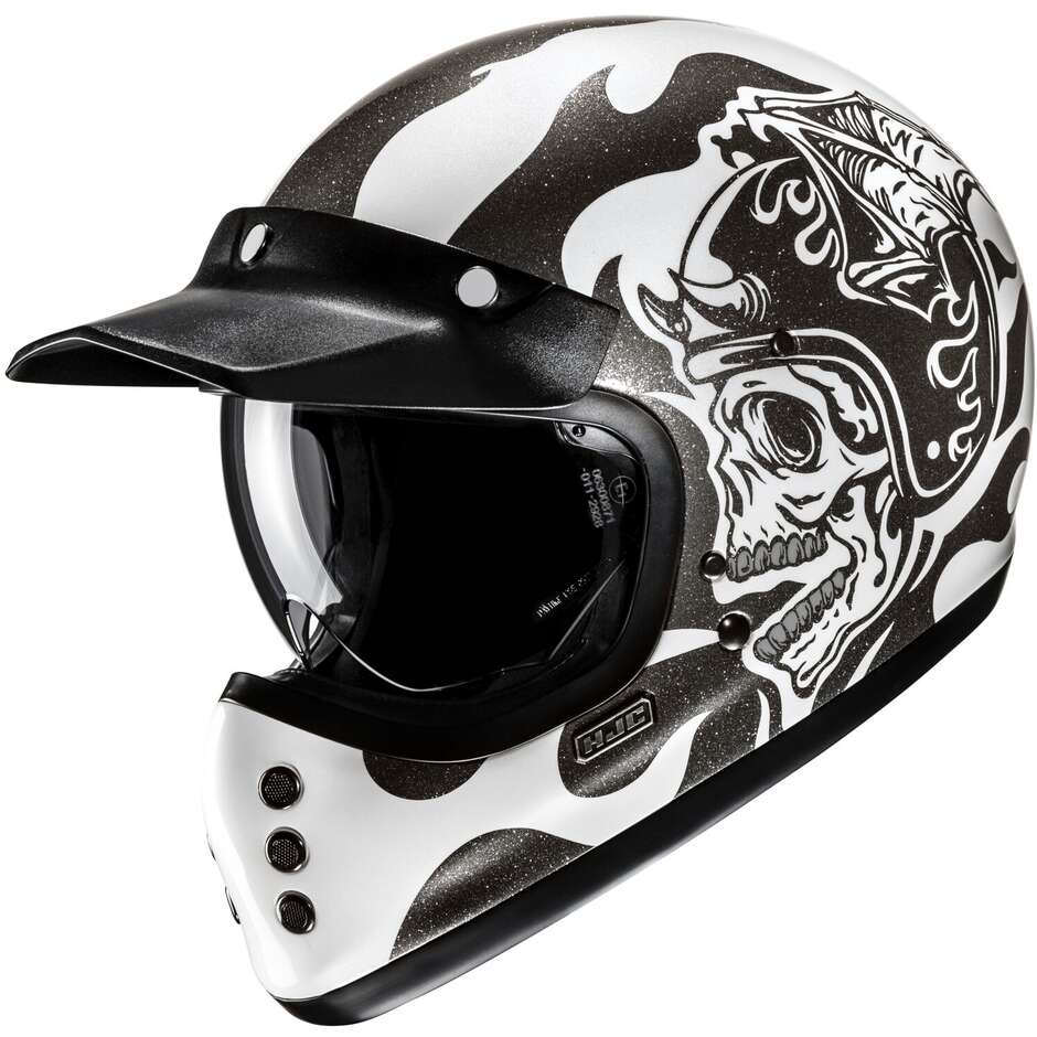 Custom Full Face Motorcycle Helmet In Fiber Hjc V60 FLAME MC5 For Sale ...