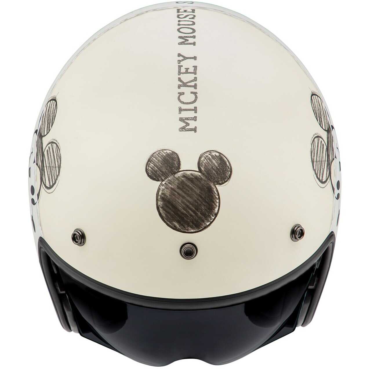 Custom Jet Motorcycle Helmet Hjc V31 DISNEY MICKEY SKETCH MC1SF For ...