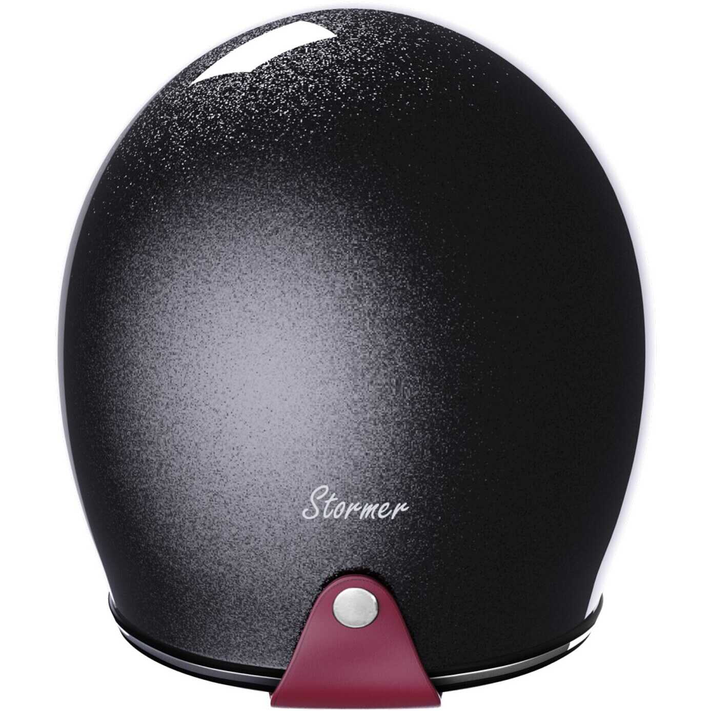 Custom Jet Stormer QUARTZ GLITTER Black Pearl Motorcycle Helmet For ...