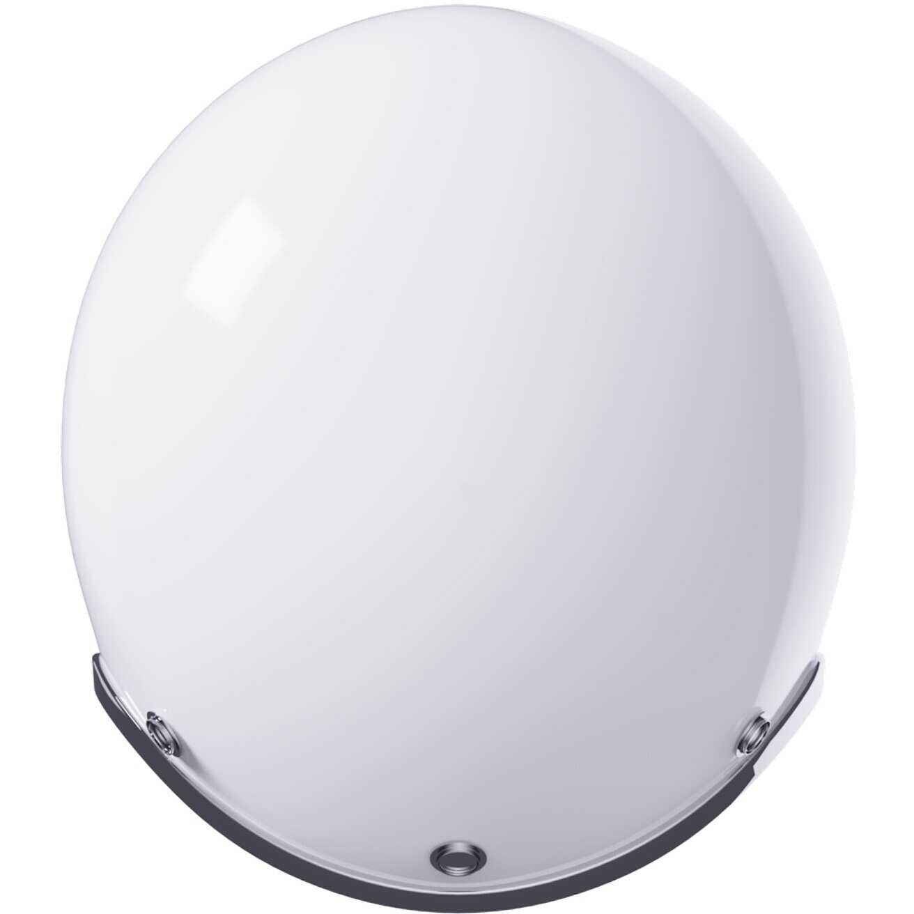 Custom Jet Stormer QUARTZ Solid White Pearl Motorcycle Helmet For Sale ...