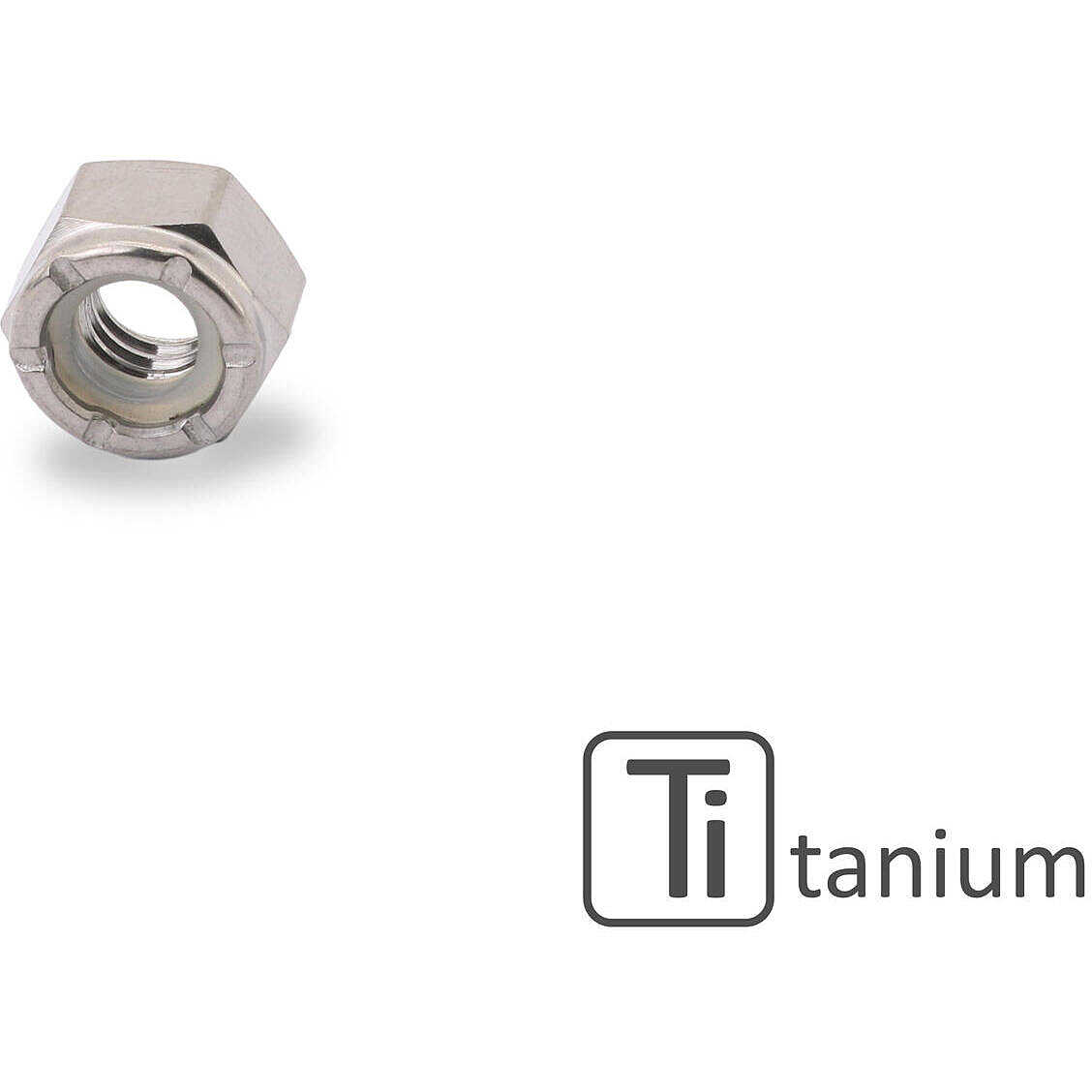 Dado autobloccante DA050 M6x1,0 CNC Racing Titanio Vendita Online ...