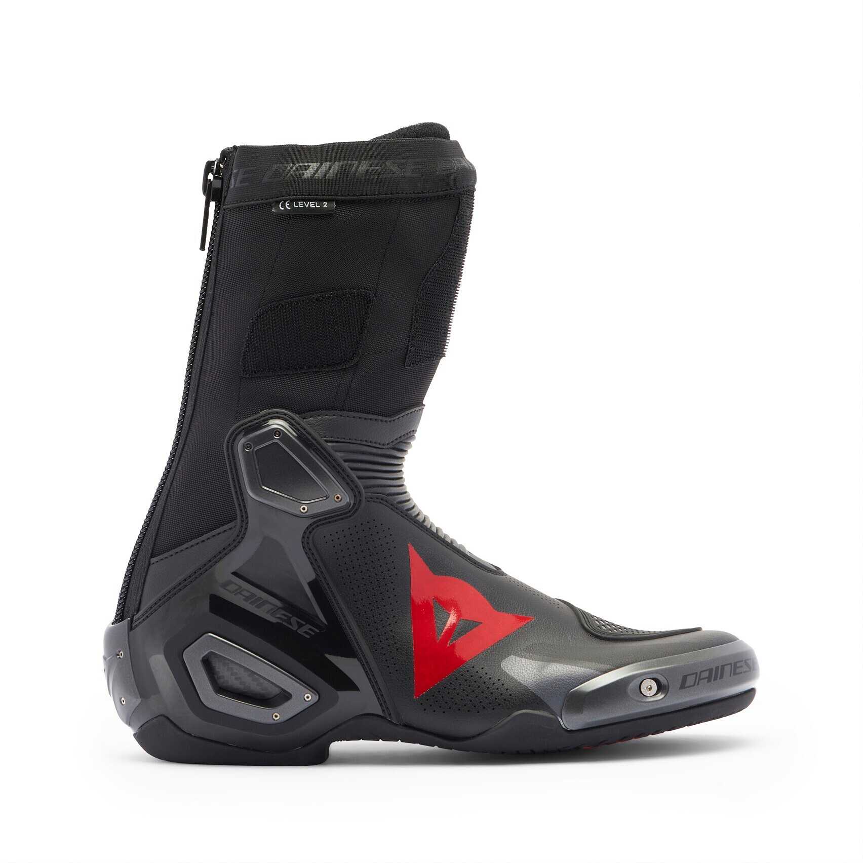 Dainese AXIAL 2 AIR Motorcycle Racing Boots Black Red Fluo For Sale ...