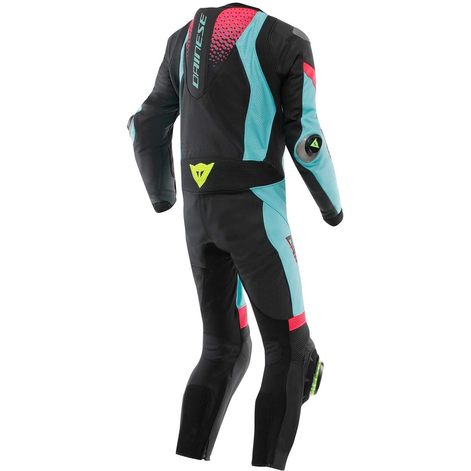 Dainese LAGUNA SECA 6 PERF 1PC Full Motorcycle Suit Black Pink For Sale ...