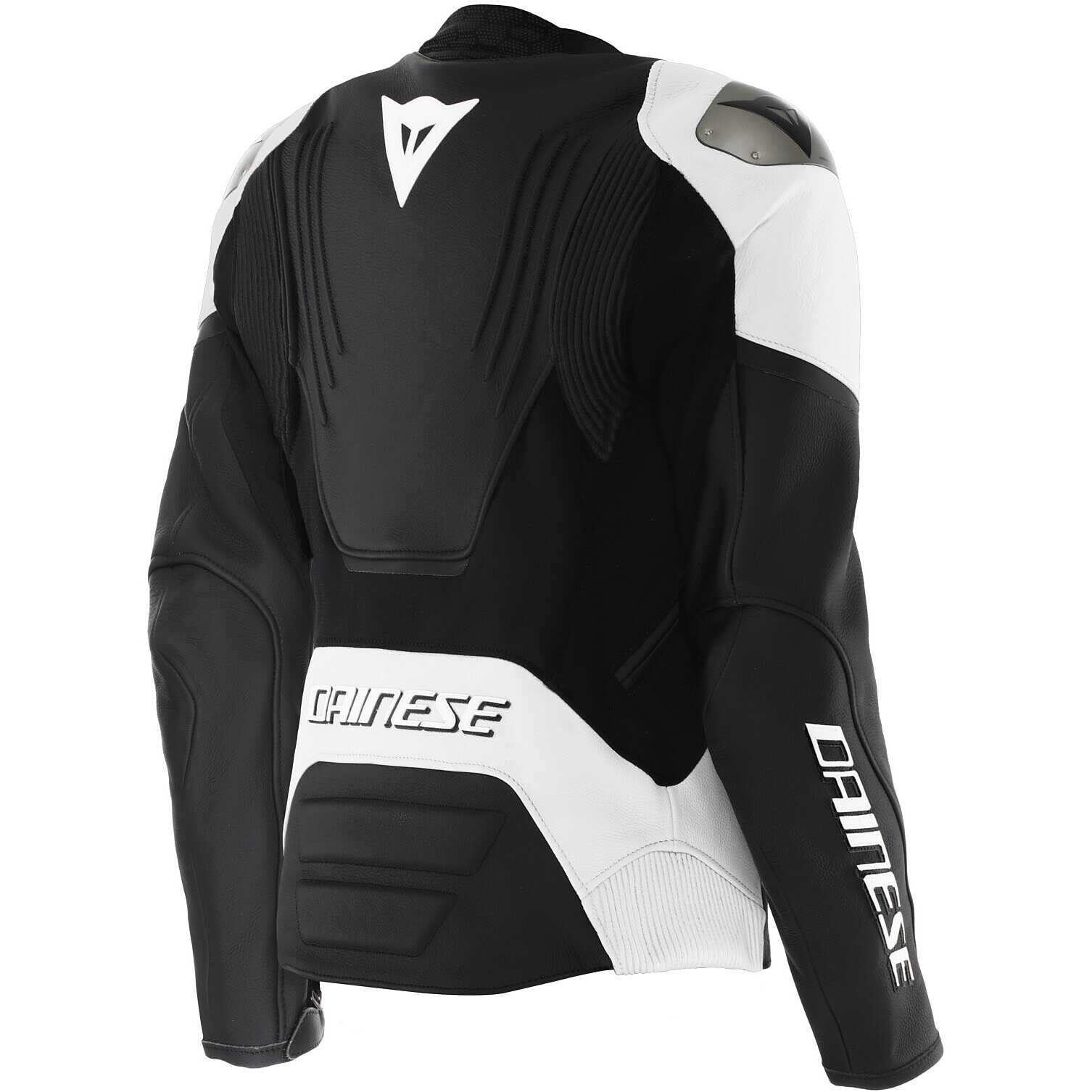 Dainese RACING 5 WMN Women's Leather Motorcycle Jacket Black White For ...
