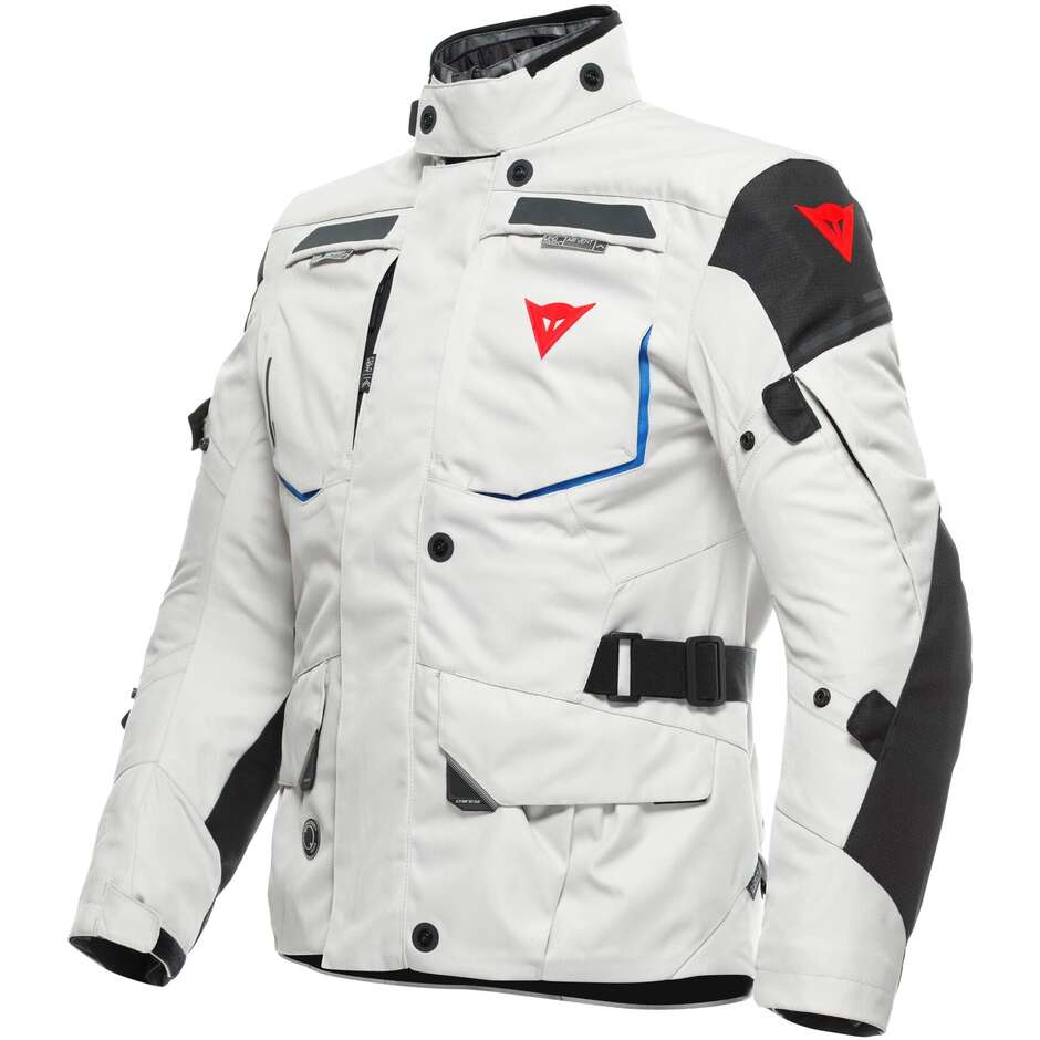 Dainese SPLUGEN 3L D-DRY Touring Motorcycle Jacket Blue Black For Sale ...