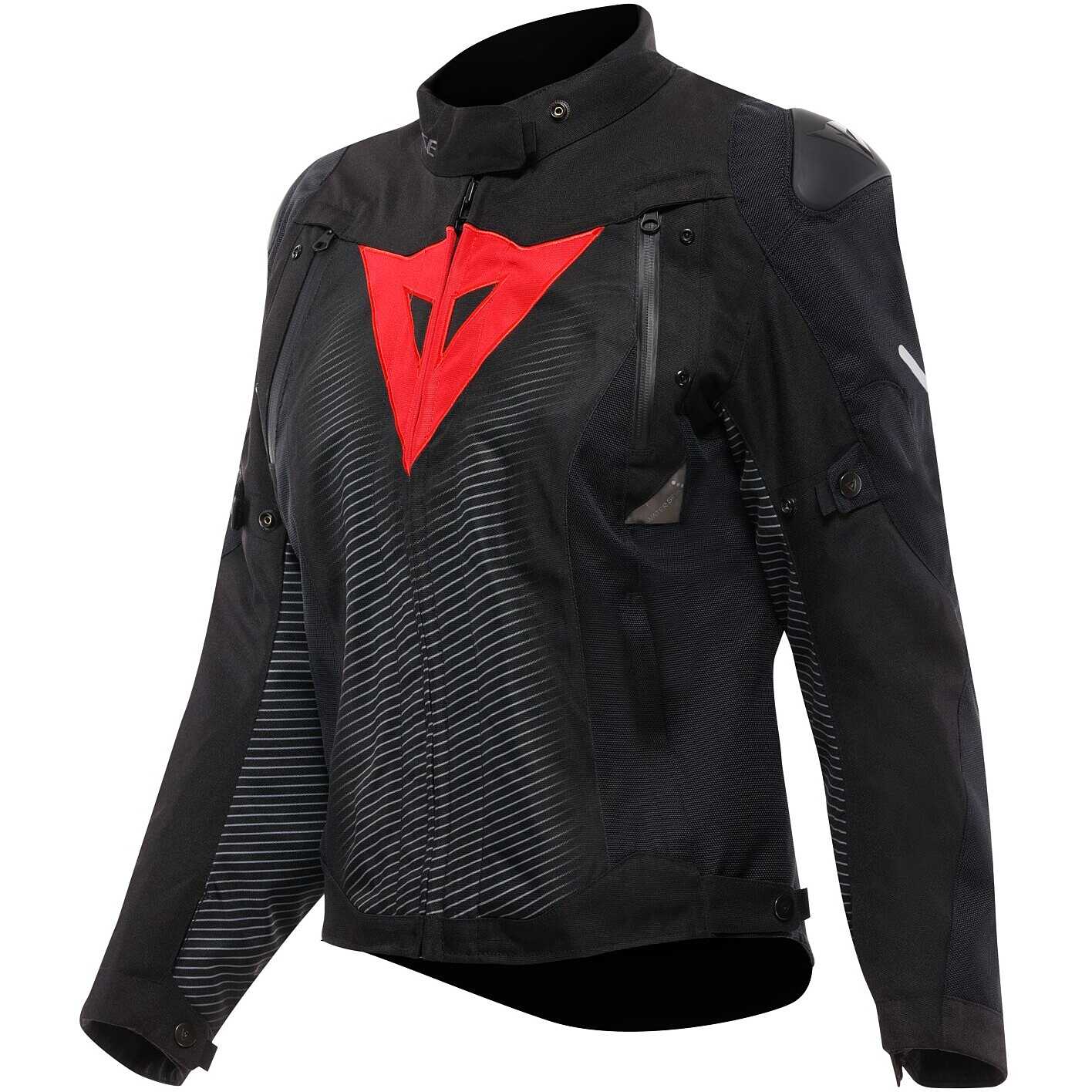 Dainese SUPER SPRINT D-DRY WMN Damen Motorradjacke Schwarz/Lavarot ...