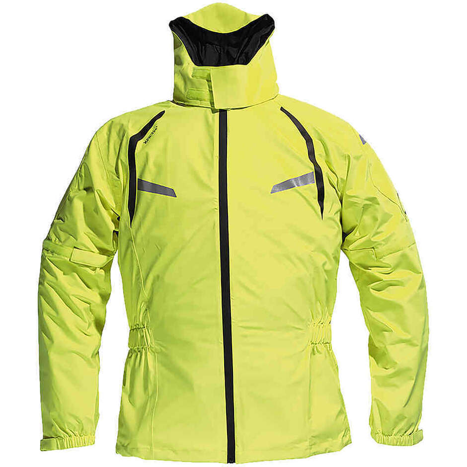 Dane Byge Yellow Motorcycle Rain Jacket For Sale Online - Outletmoto.eu
