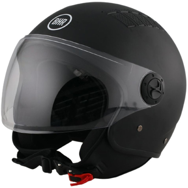 Demi-Jet Moto Helmet BHR 810 Air Matt Black For Sale Online - Outletmoto.eu