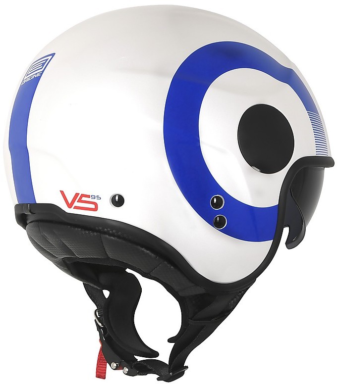 Demi-Jet Motorcycle Helmet Origin SIERRA ROUND Red Blue White For Sale ...