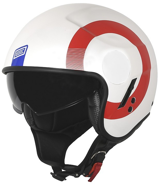 Demi-Jet Motorcycle Helmet Origin SIERRA ROUND Red Blue White For Sale ...