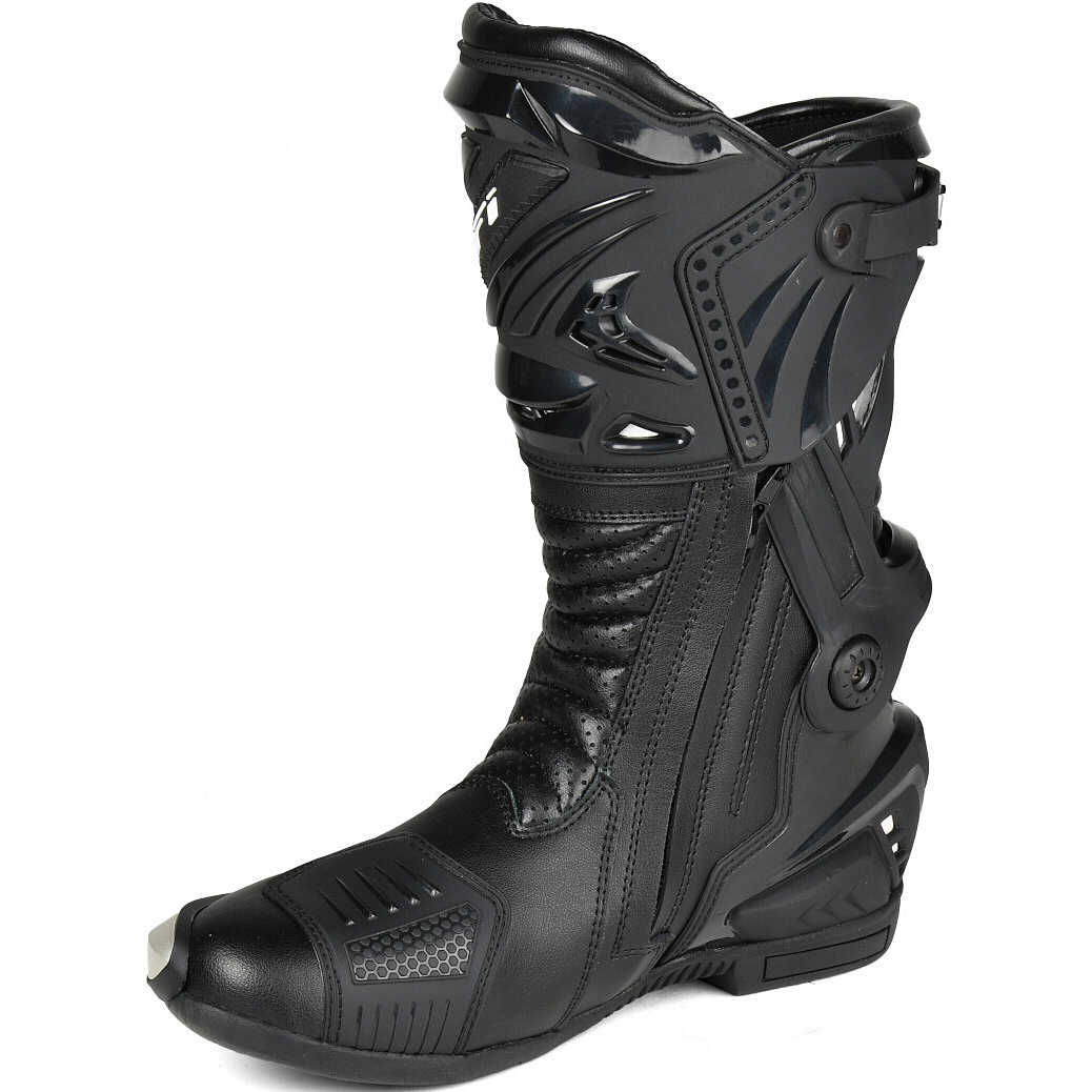 DIFI Curb Motorcycle Boots Black Grey For Sale Online - Outletmoto.eu