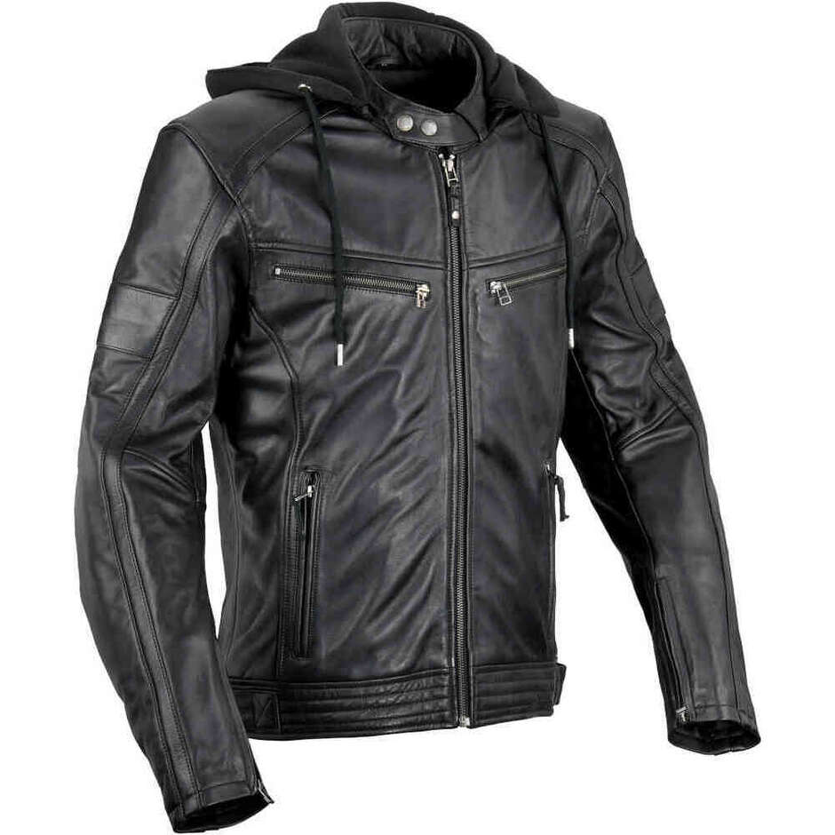 DIFI Detroit 2 Black Leather Motorcycle Jacket For Sale Online ...