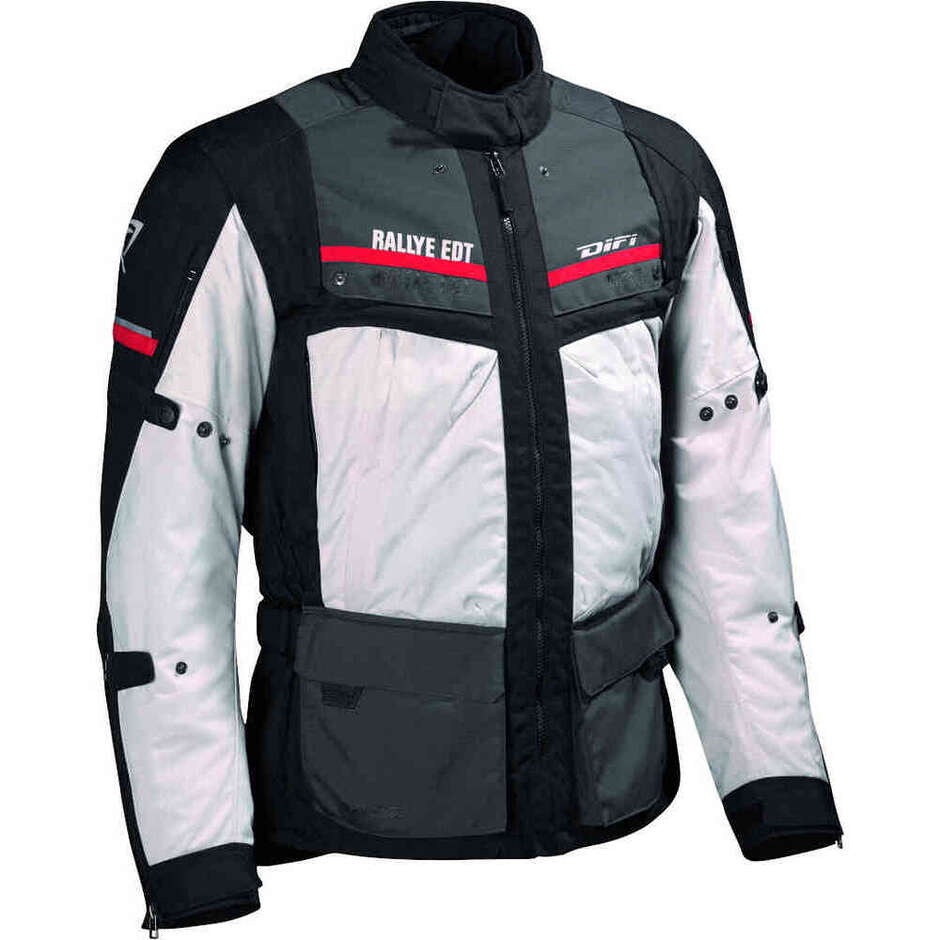 DIFI Sierra Nevada 3 Aerotex Motorcycle Jacket Black Grey For Sale ...