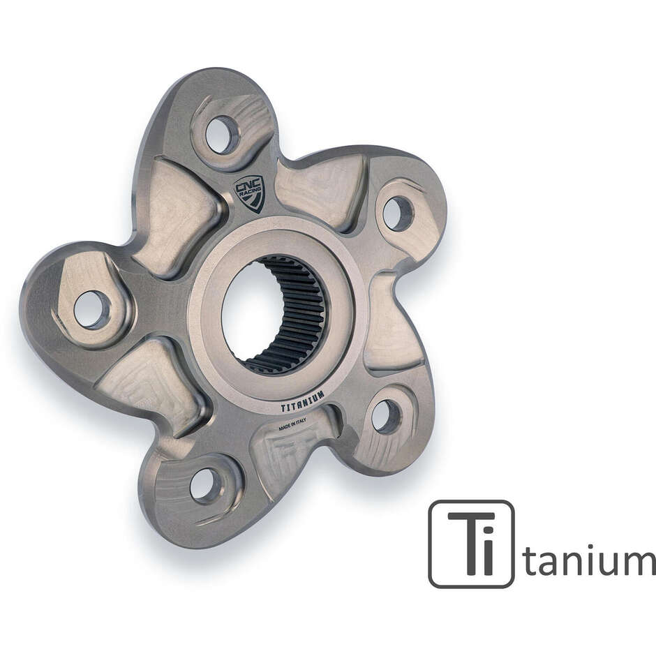 Ducati Titanium Crown Flange FL500 CNC Racing Titanium For Sale Online - Outletmoto.eu