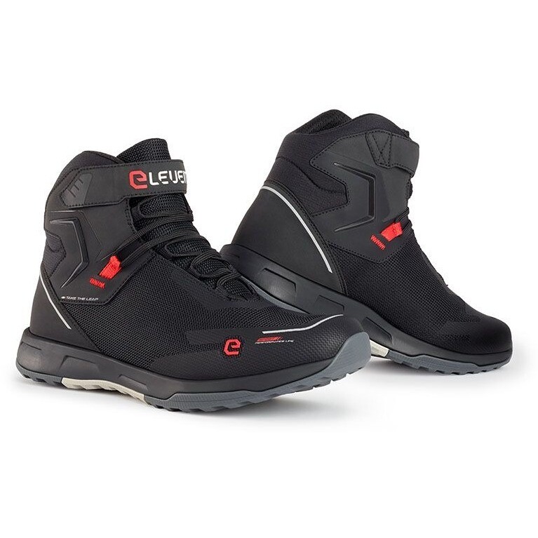 Eleveit NIRVANA AIRTECH Motorcycle Shoes Black For Sale Online ...