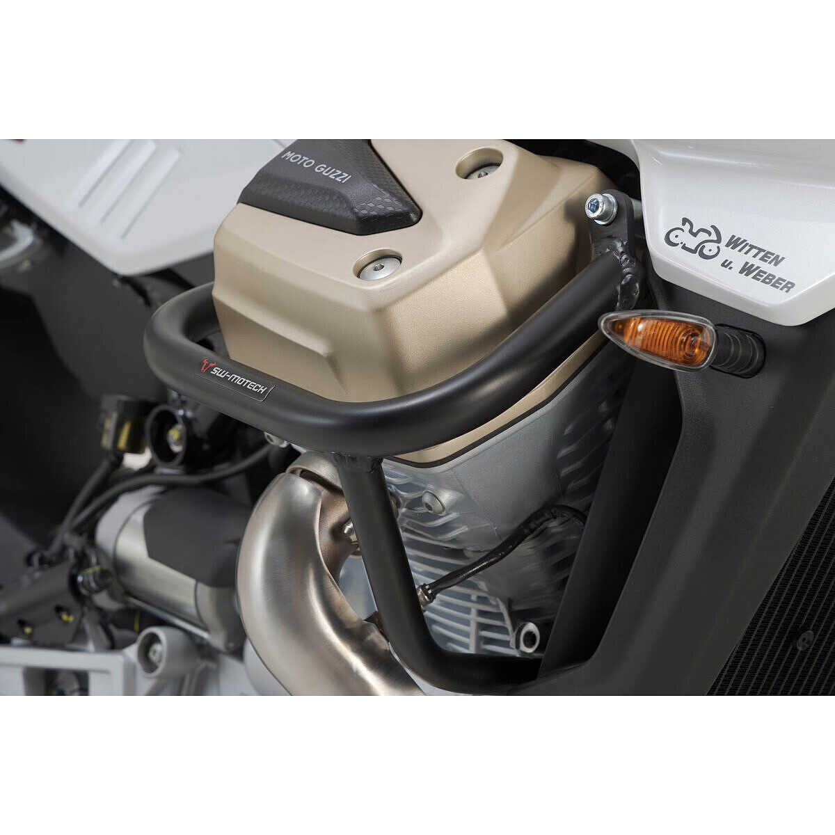 Engine Guard Sw-Motech SBL.17.038.10000/B Moto Guzzi V100 Mandello From ...