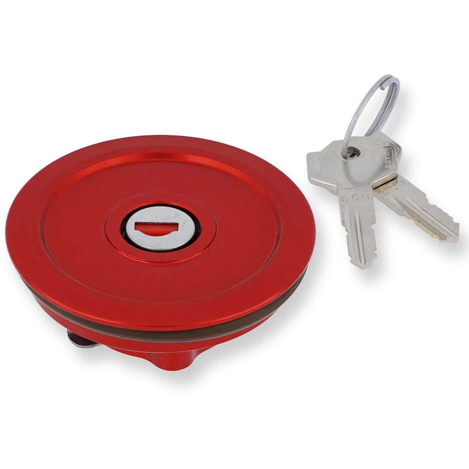 Fuel Tank Cap - Key Lock CNC Racing TSU01 Red For Sale Online ...