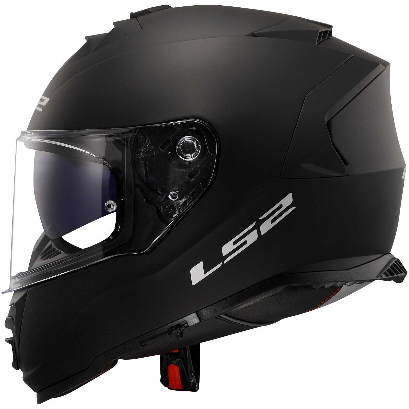 Full Face Motorcycle Helmet Ls2 FF800 STORM 2 Solid Matt Black For Sale ...