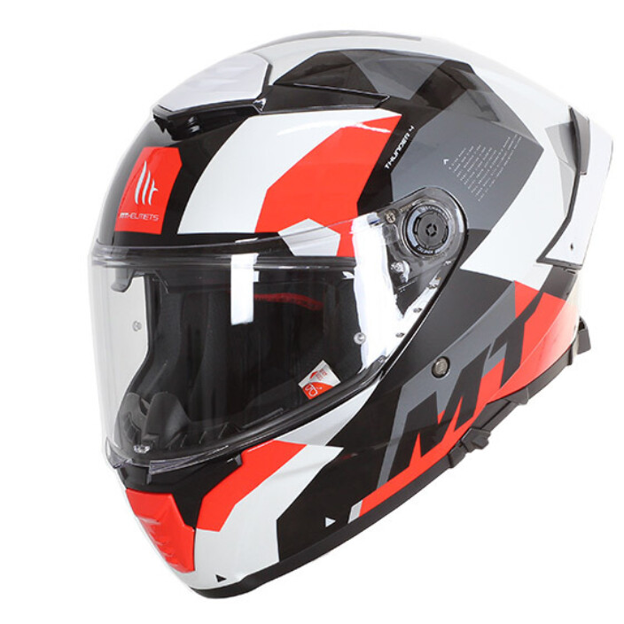 Full Face Motorcycle Helmet Mt Helmets THUNDER 4 Sv FADE A0 Pearl Gloss ...