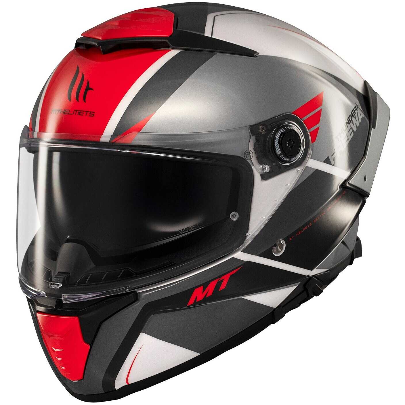 Full Face Motorcycle Helmet Mt Helmets THUNDER 4 Sv FREEWAY A5 Glossy ...