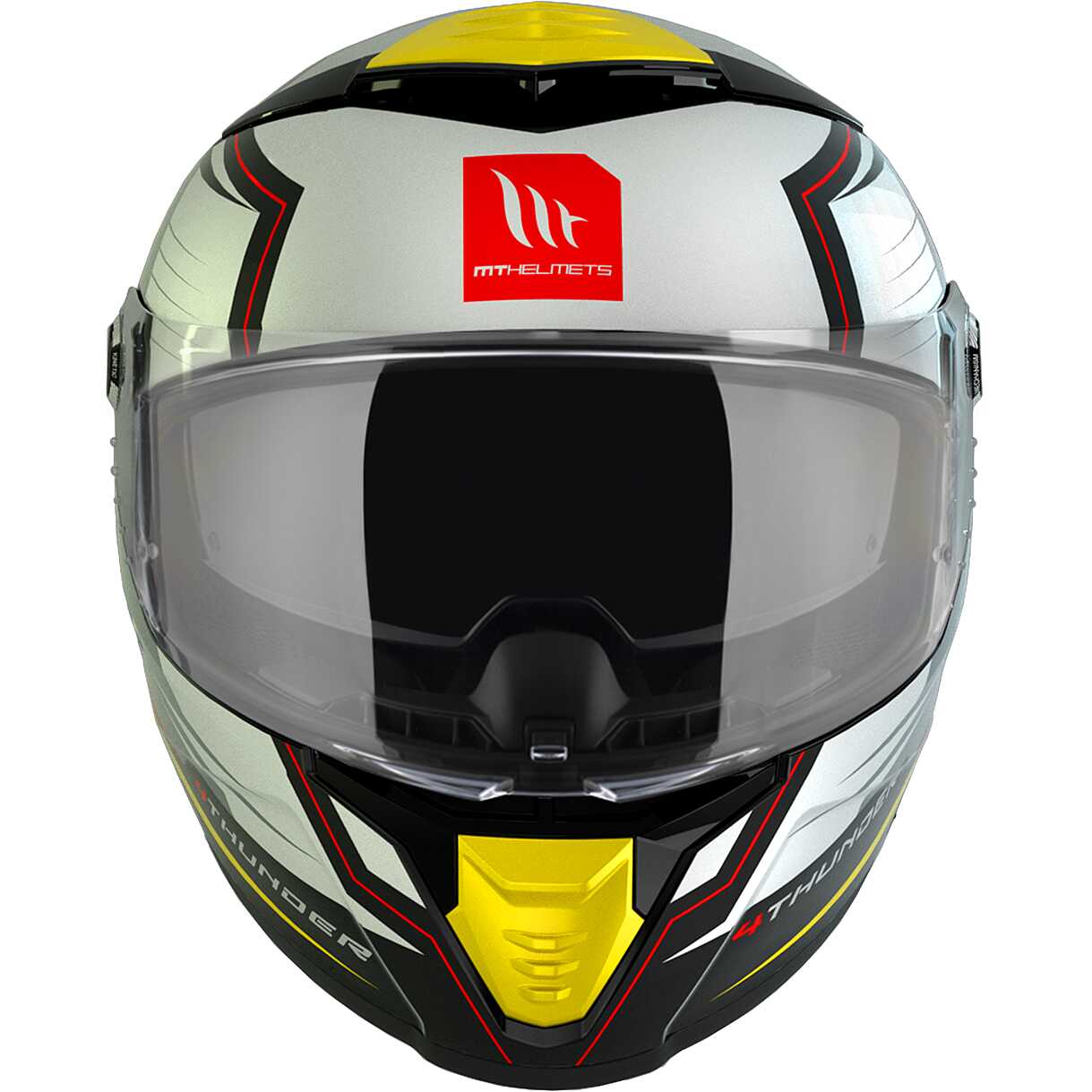 Full Face Motorcycle Helmet Mt Helmets THUNDER 4 SV PENTAL B3 Matt ...