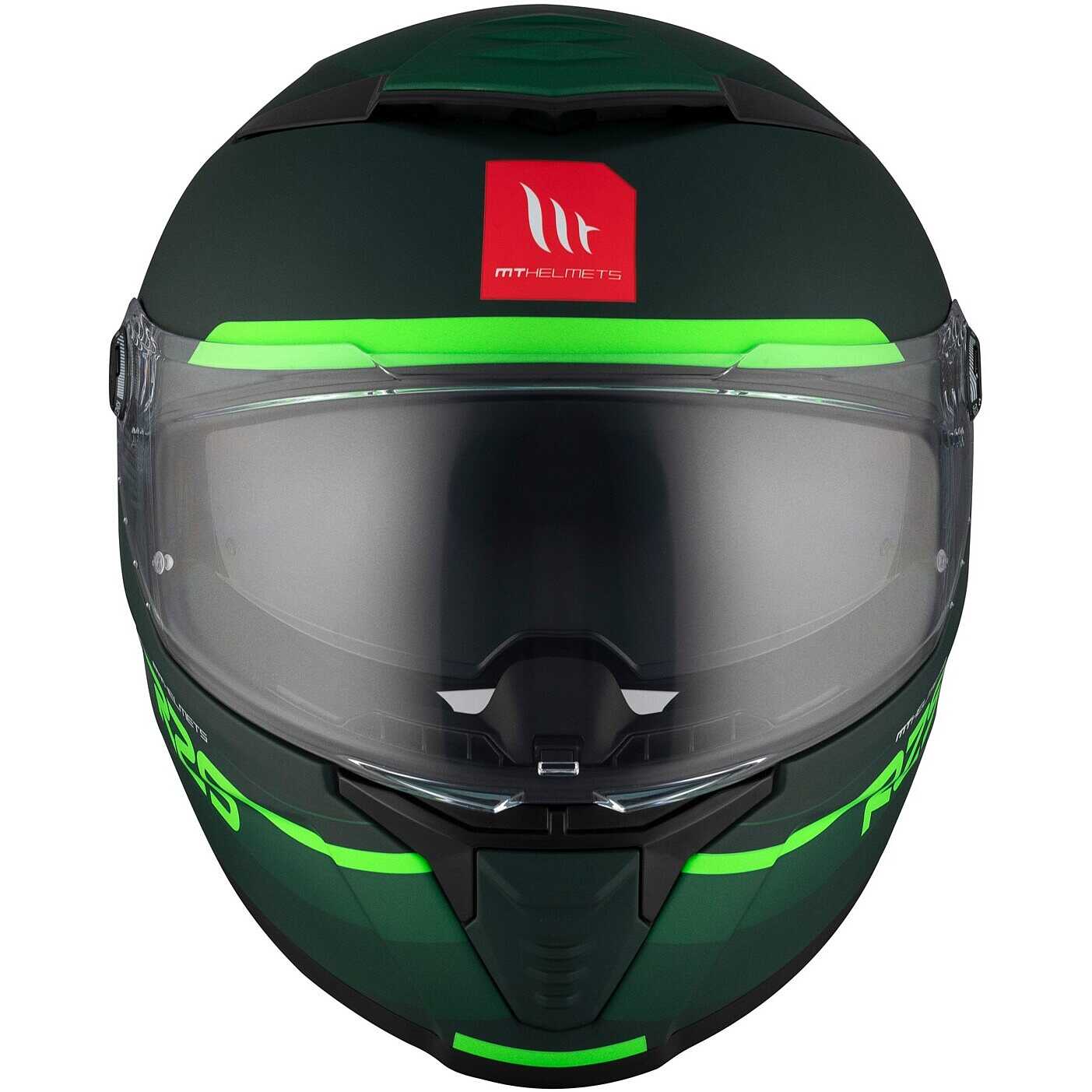 Full Face Motorcycle Helmet Mt Helmets THUNDER 4 Sv R25 C6 Matt For ...